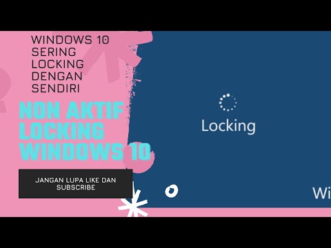 CARA MEMATIKAN LOCKING WINDOWS 10 - YouTube