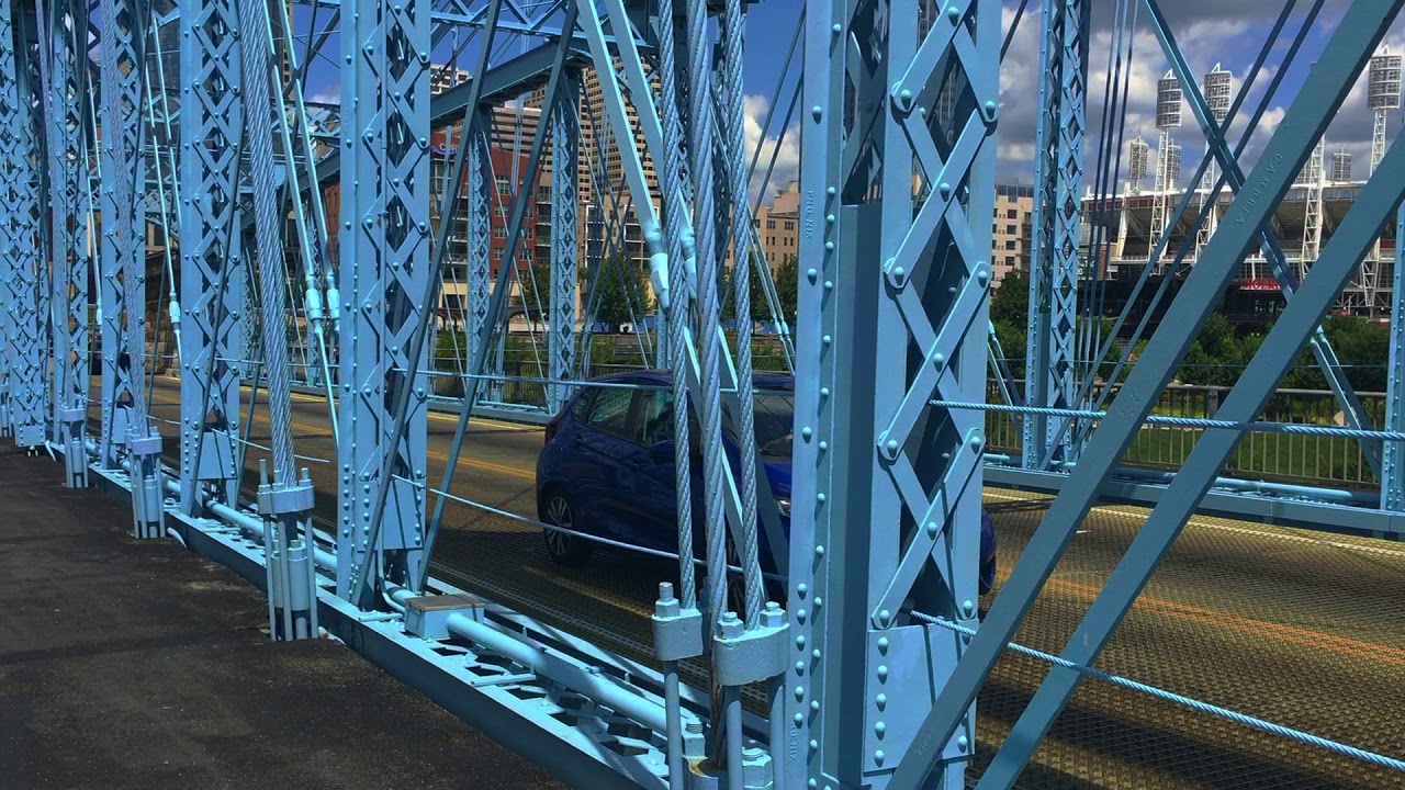 Cincinnati Singing Bridge-The Roebling Suspension Bridge, Cincinnati ...