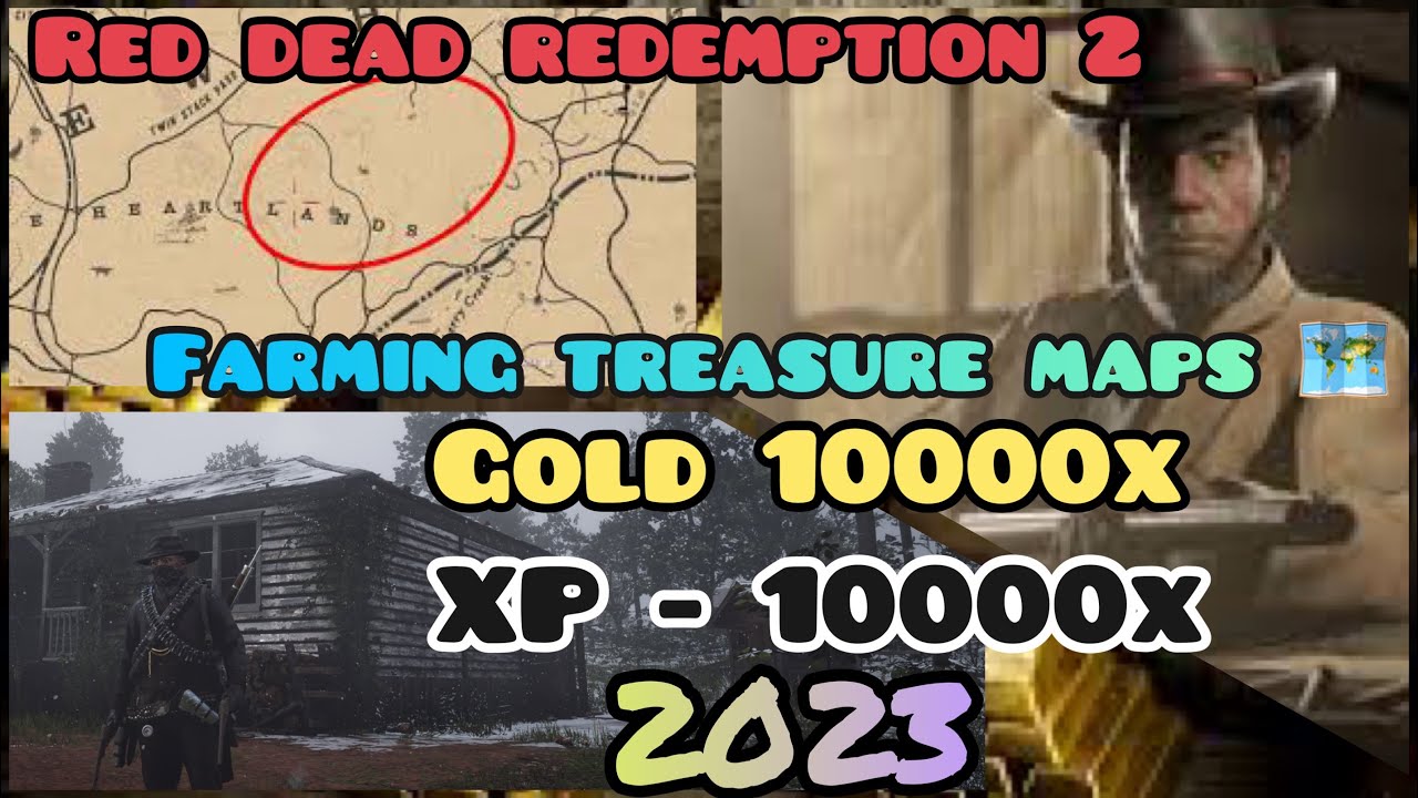 *HOW TO FARM TREASURE MAPS* #rdr2online #reddeadredemption #fyp - YouTube