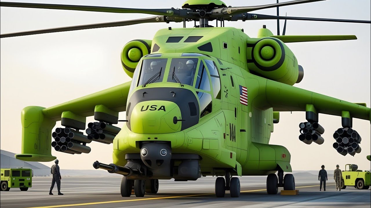 2026 Mil Mi-24 콘셉트 헬리콥터 | 차세대 러시아 공격 건쉽의 진화! - YouTube