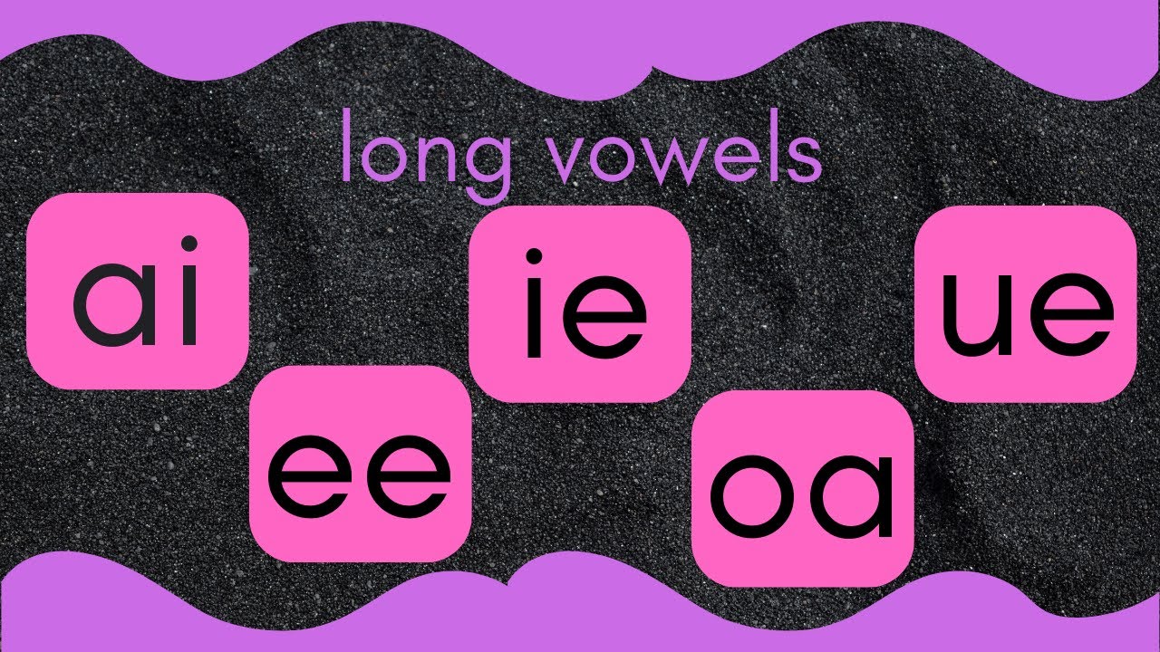 Vowels (long vowels) - YouTube