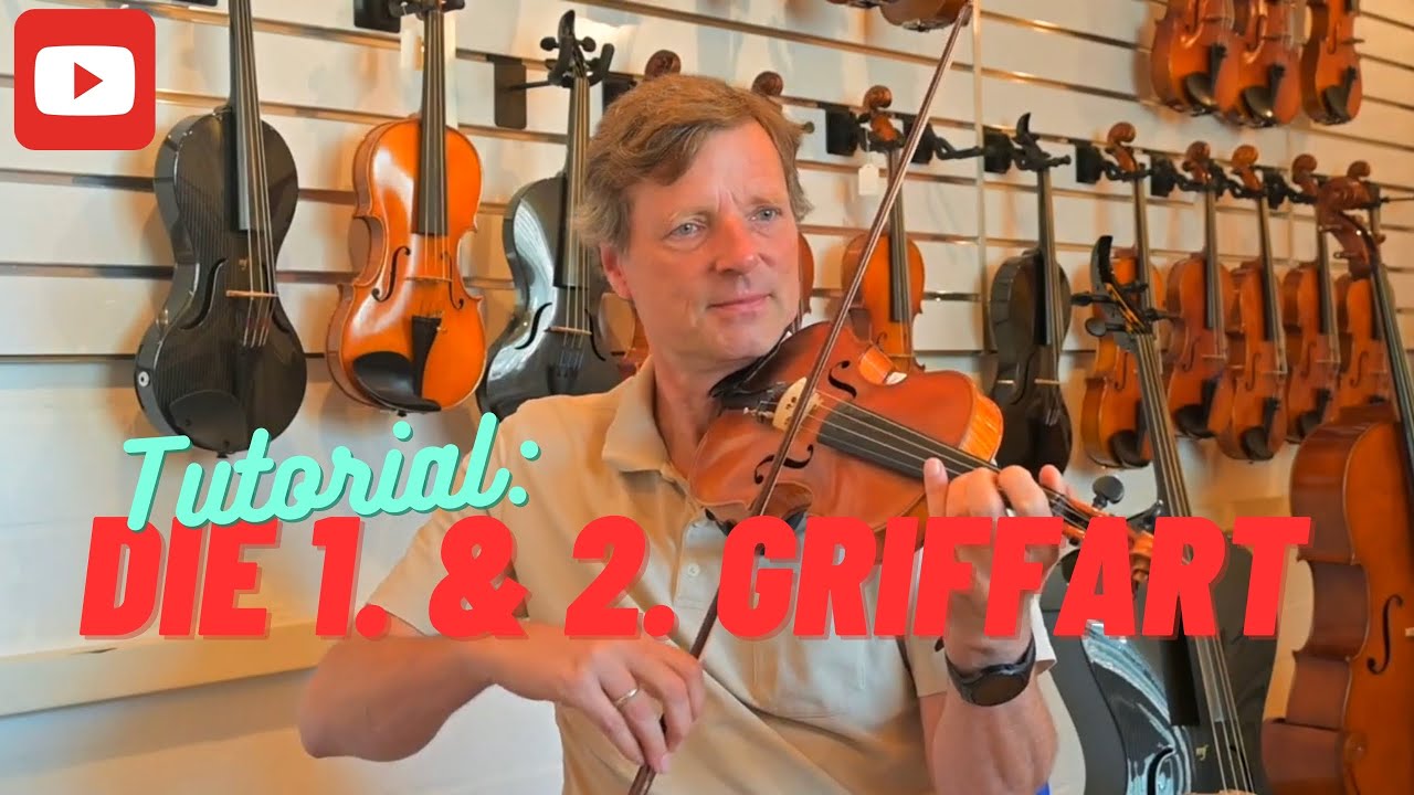 Geige lernen für Einsteiger: Die ersten beiden Griffarten, G-Dur ...