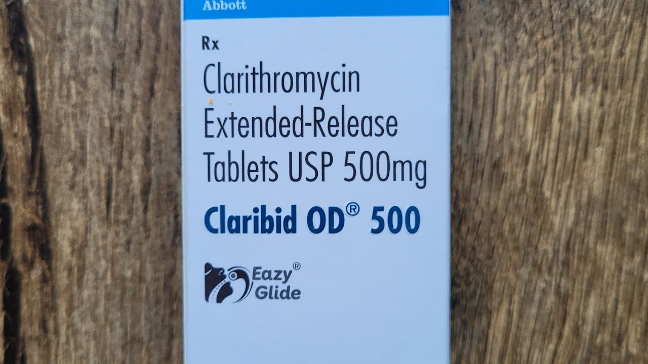 Brand Name Series || Drug #451 || Tab Claribid OD 500 || Clarithromycin ...