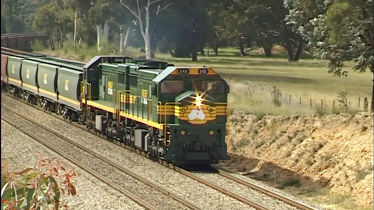 From the Vault - Freight Victoria and LVRF on the South - now in High ...