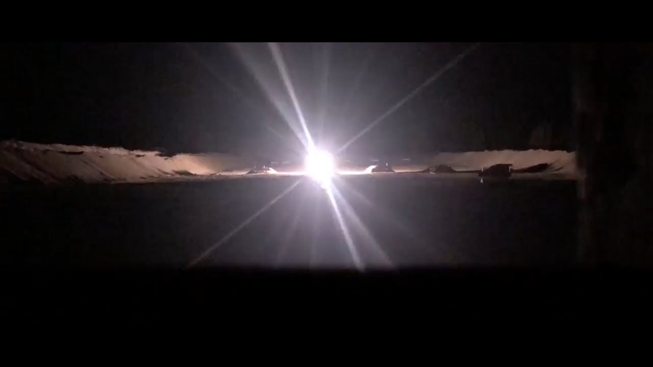 Tracer Rounds at night. - YouTube