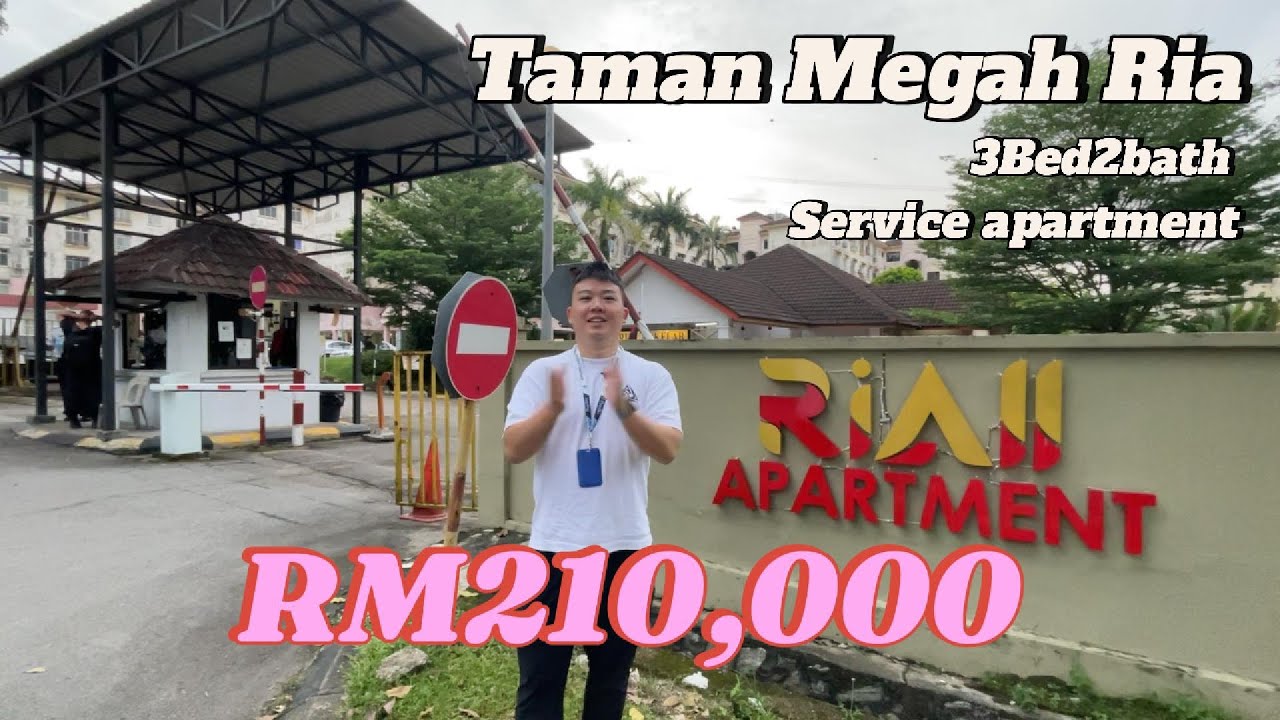 Ria Apartment 2 at Taman Megah Ria RM210,000 - YouTube
