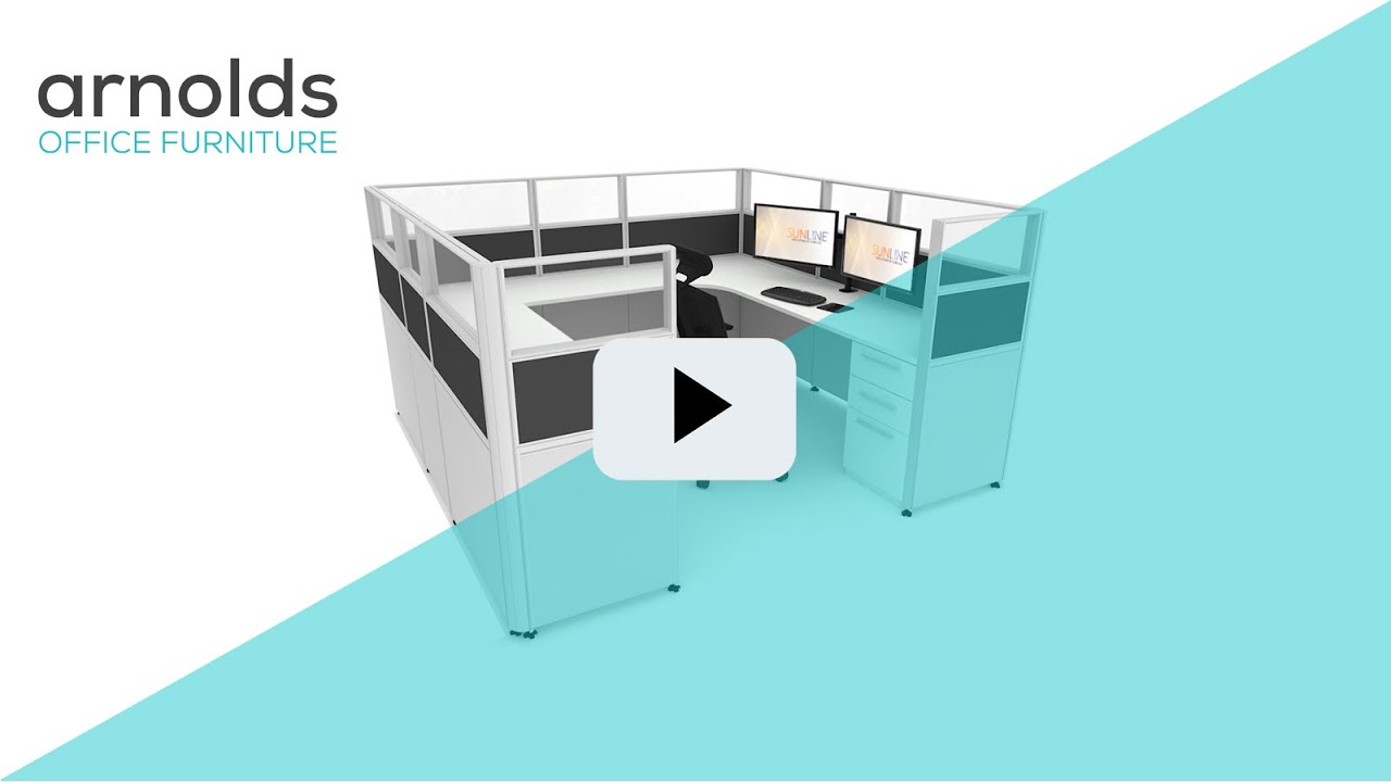 Sunline Sliding Cubicle Animation - The Future of Cubicles - YouTube