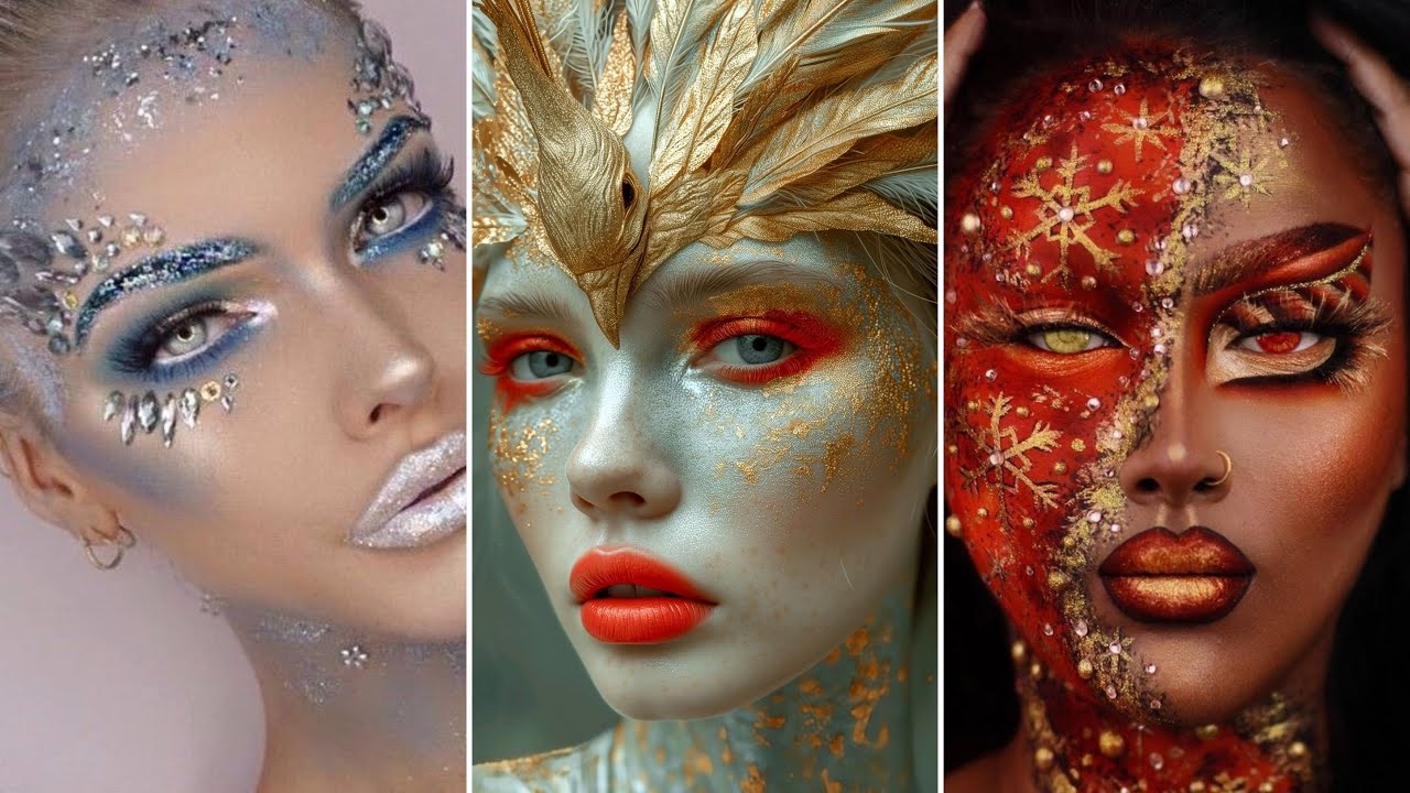 Crazy face painting | Awesome Makeup Compilations🎨 - YouTube