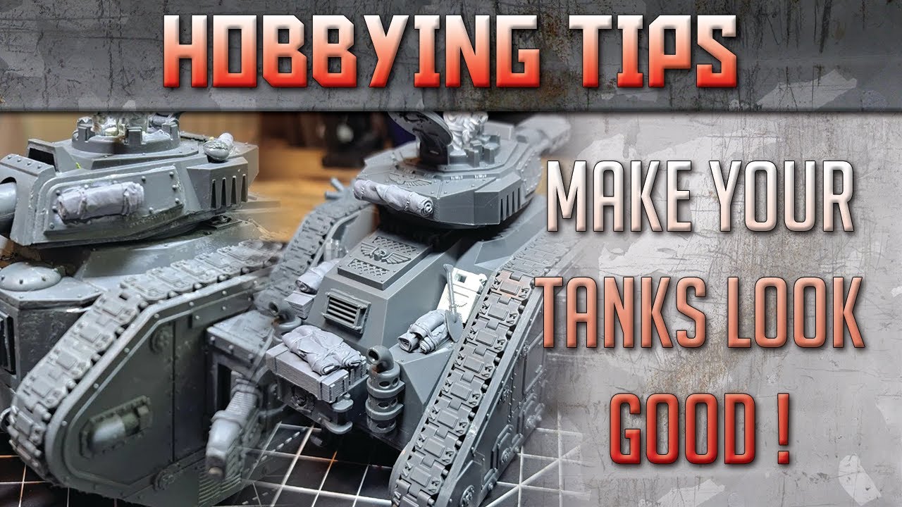 Astra Militarum Tanks Conversion Bits - Value Gear - YouTube