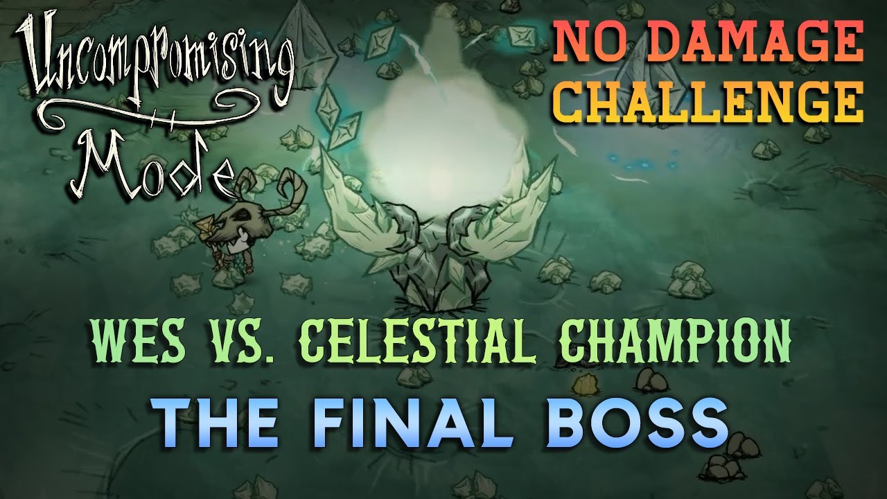 Celestial Champion Boss Fight (No Damage, Uncompromising Mode, Wes ...