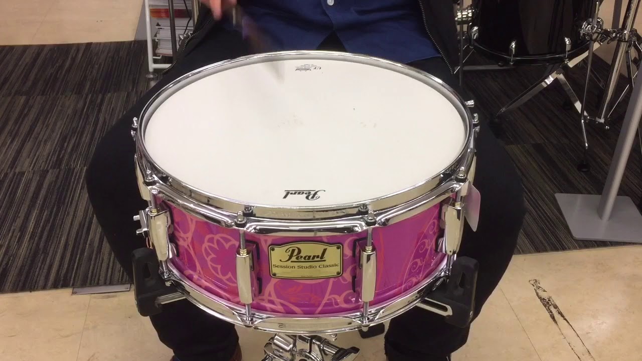 Pearl SSC1455S/C Z14 14"x5.5" Colors Infinity Snare - YouTube
