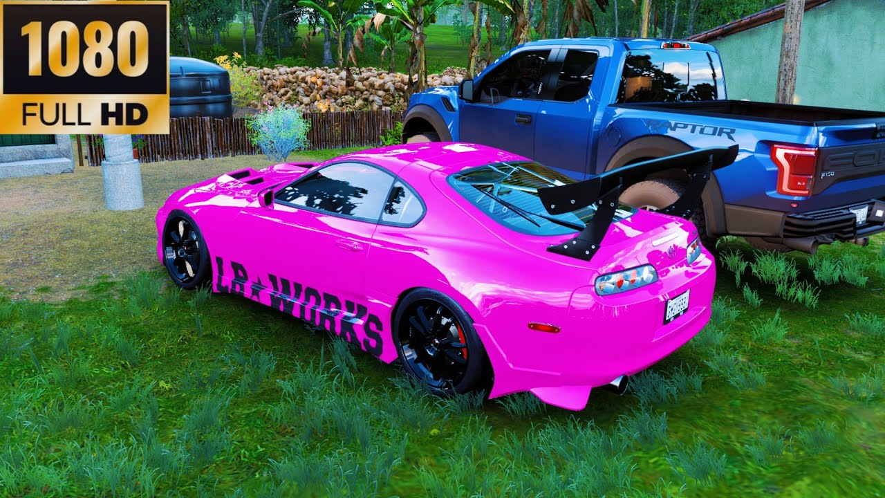 Pink Colour Supra MK4 In Forza Horizon 5 Keyboard Game Play #supramk4 # ...