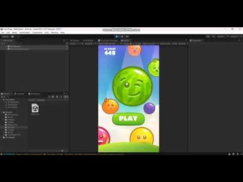 Watermelon Fruit Merge Puzzle Casual Unity Game Source Code sellunitysourcecodes - YouTube