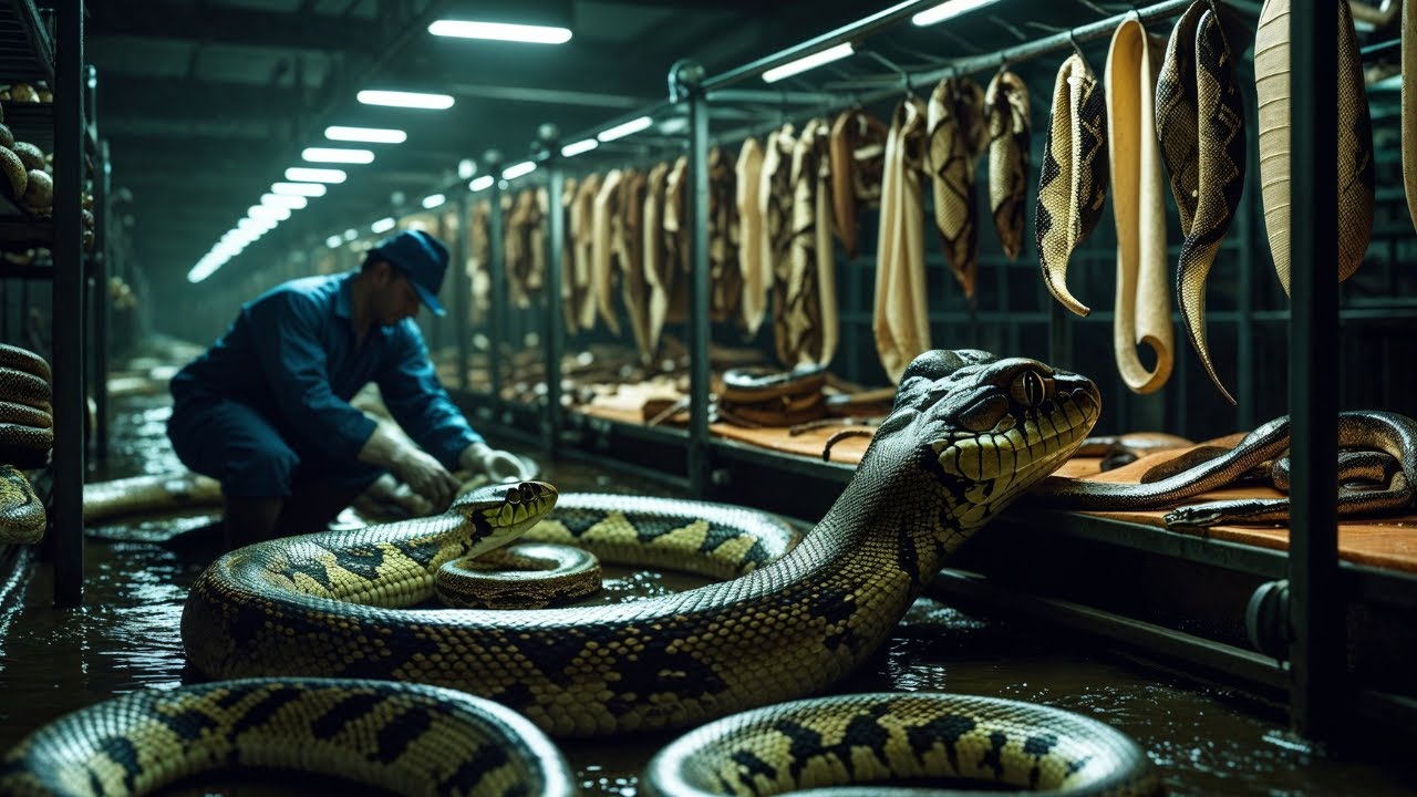 How Farmers Raise Millions for Their Skin – The Hidden World of Snake ...