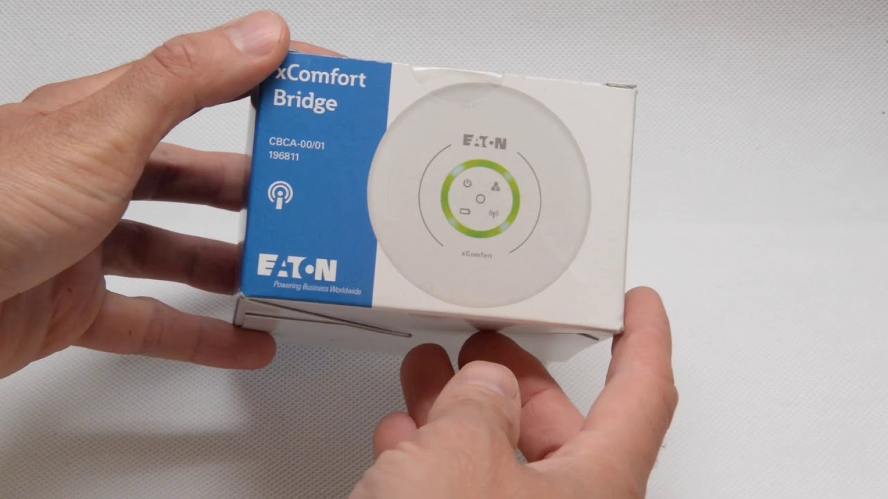 Eaton xComfort Bridge UNBOXING (SIEGER.cz) - YouTube