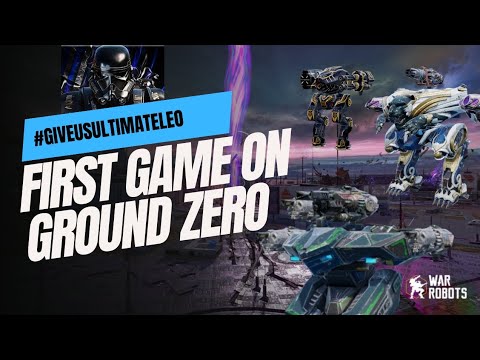 First Time playing on new-ish map Ground Zero |War Robots| - YouTube