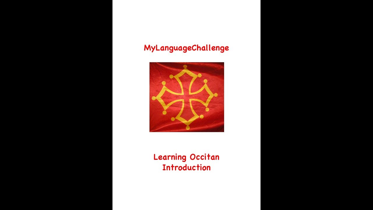 #MyLanguageChallenge : Learning Occitan Introduction - YouTube