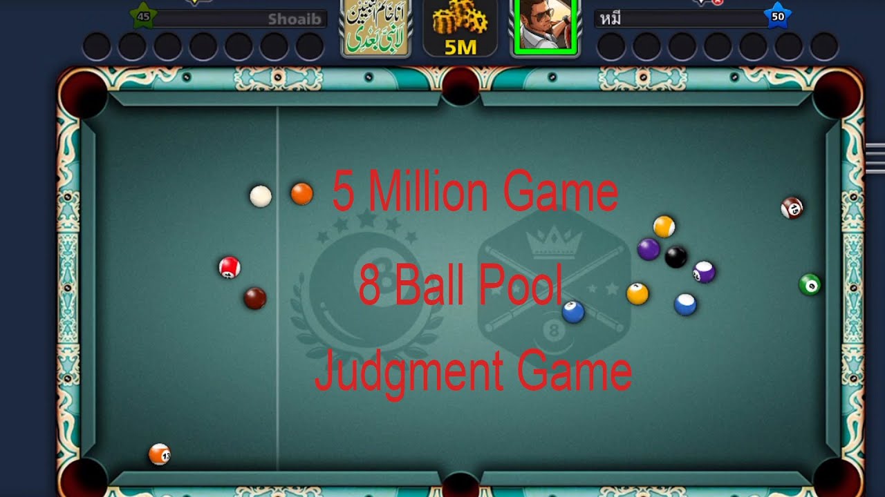 8 ball pool tournament game | 5Million Game | 5M Game | Paris Chateau 8 ...