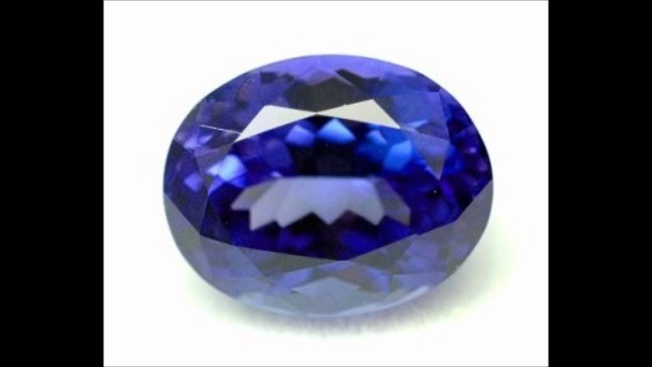 Tanzanite Gemstone Color - YouTube
