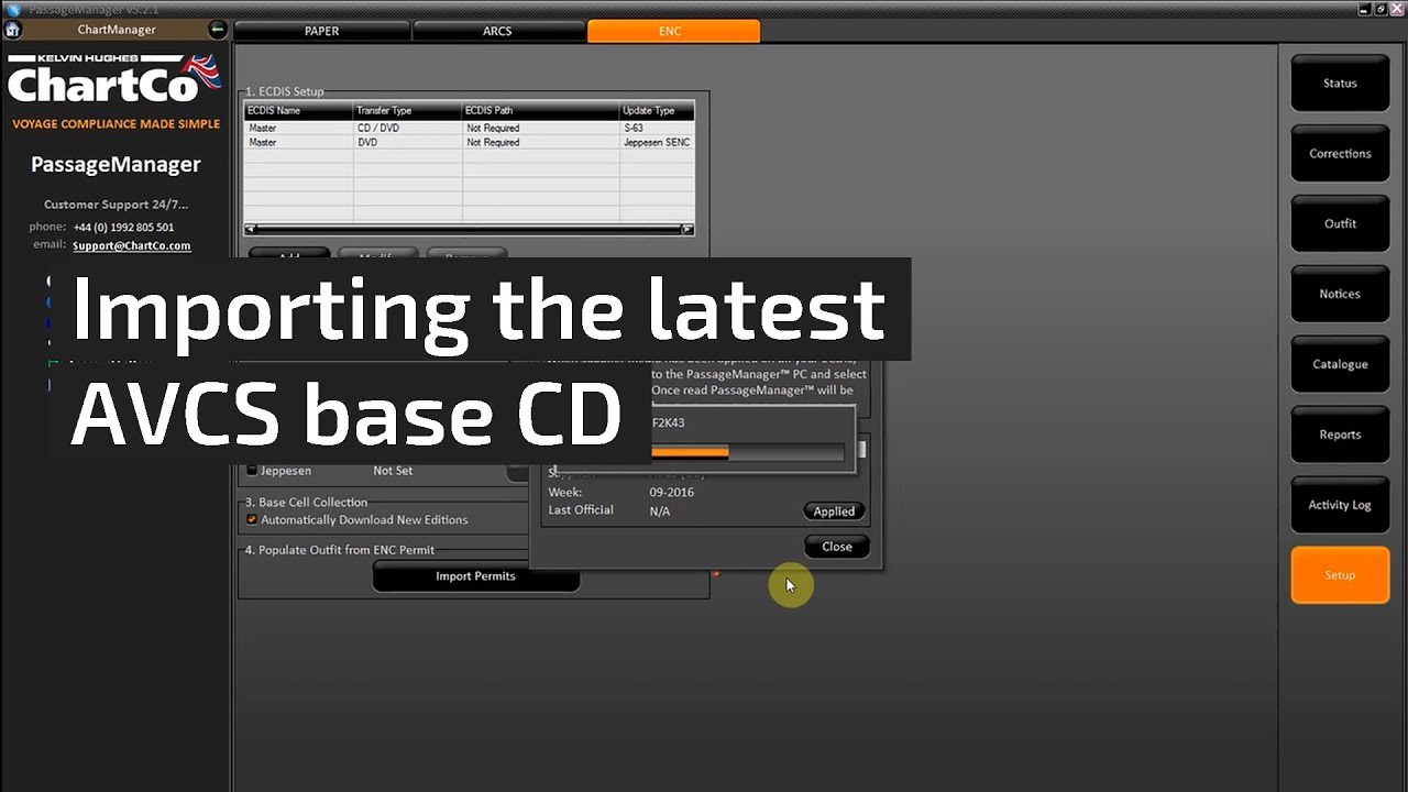 PM Tutorial 7.15 - Importing the latest AVCS base DVD - YouTube