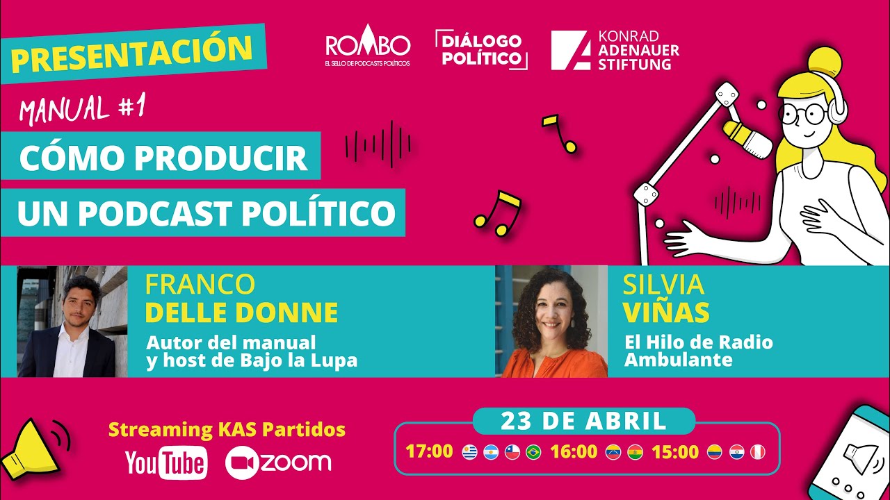 Presentación Manual Cómo producir un podcast político - Diálogo ...