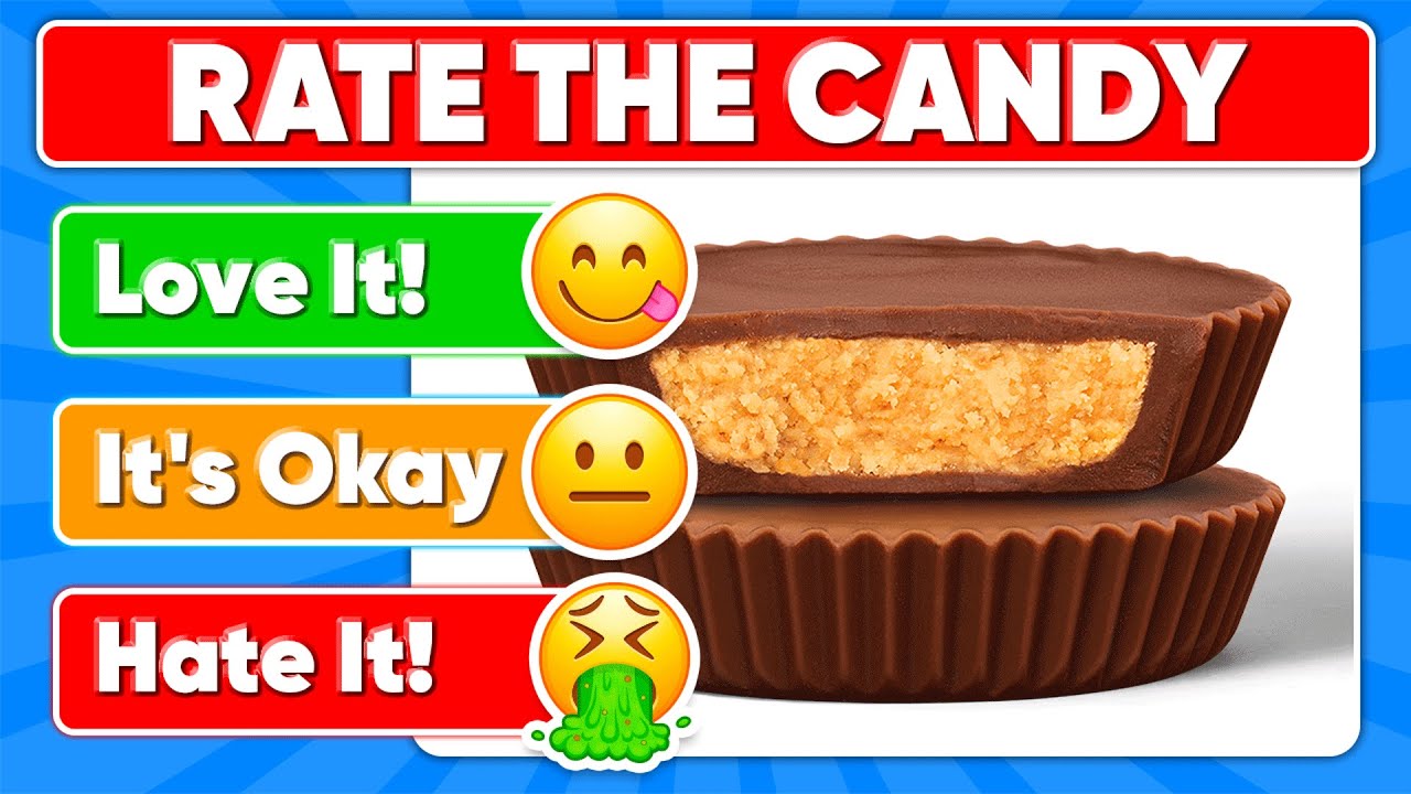 Candy Tier List 🍬 Rate the TOP 50 CANDIES 🍫 Daily Quiz - YouTube