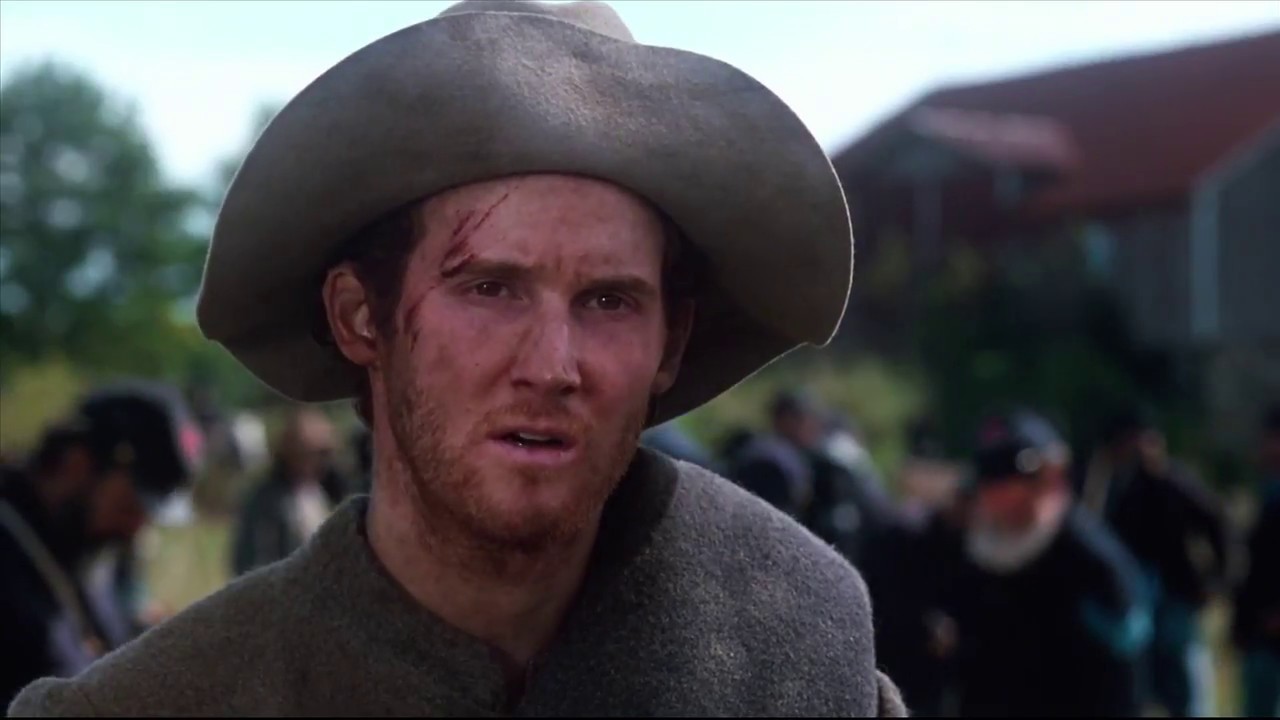 Trent Walker l Actor l Gettysburg Movie Clip l Johnny Reb l I'm fightin ...