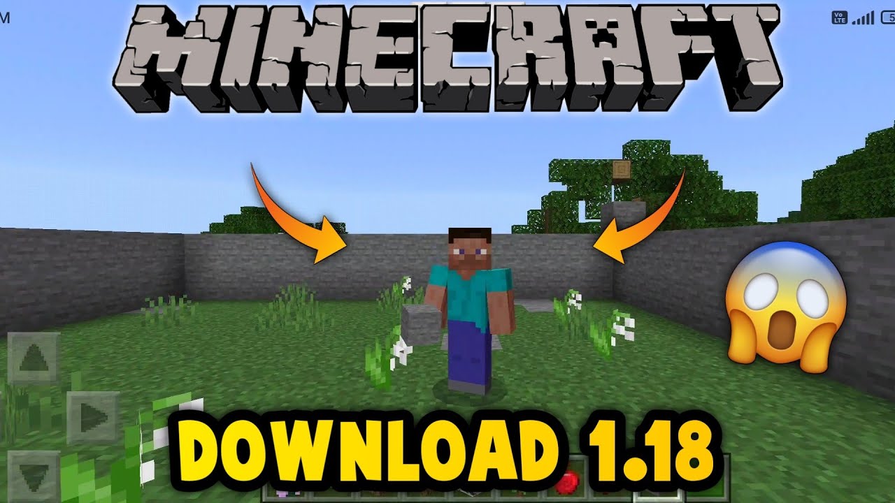 How to downalod Minecraft PE 1.18.1 On Android | minecraft 1.18 ...