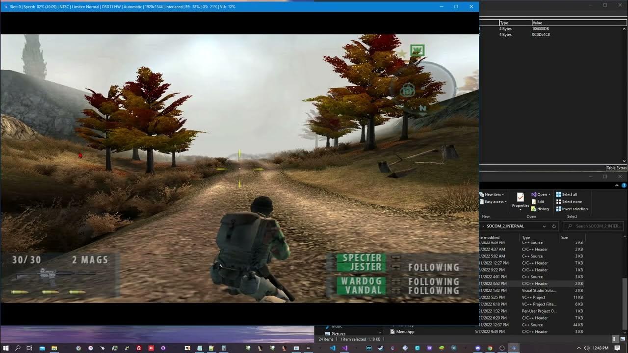 [PCSX2-Patch] SOCOM 2 Render Fix Example - YouTube