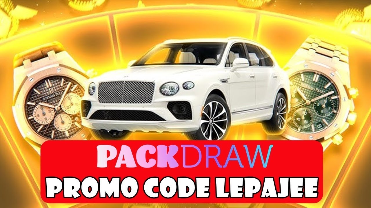 PACKDRAW PROMO CODE - CLAIM 10,000$ BONUS ON PACKDRAW - YouTube