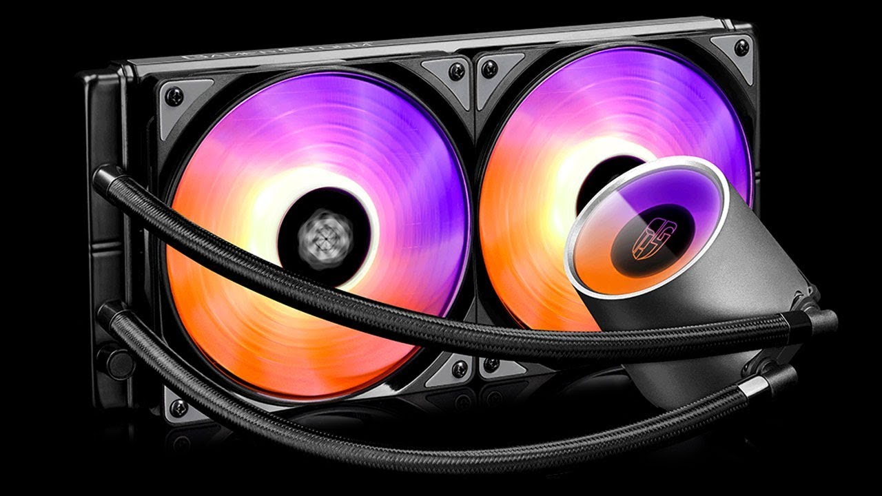 Deepcool Castle 280 RGB AIO Liquid Cooler Review - YouTube