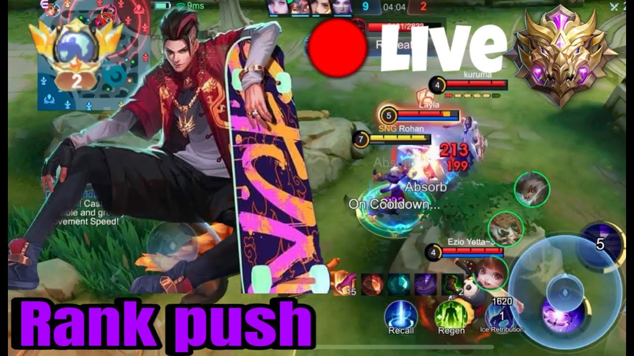 MLBB LIVE // RANK PUSH // SOLO PUSH - YouTube