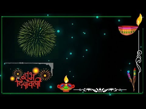 Diwali Avee player template black screen | Happy Diwali Avee player template green screen