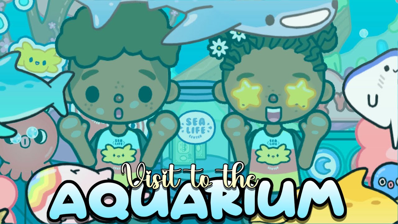 🐠 | Family Trip To The Sea Life AQUARIUM! || Voiced 🔊|| Toca Boca Rp ...