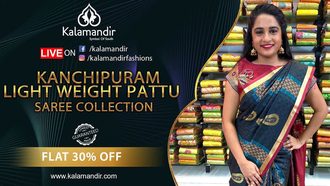 Kanchipuram Lightweight Pattu Sarees at Weavers Price For 24HRS Only ...