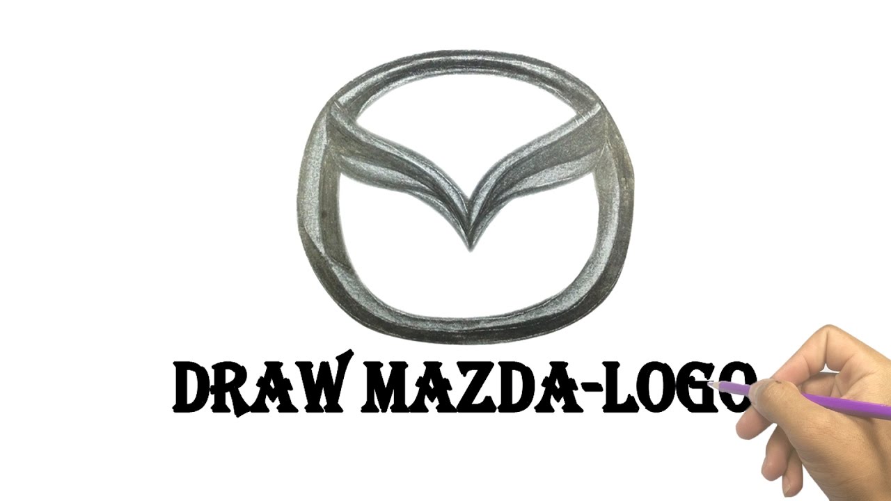 How to draw mazda Logo - Looking for mazda Logo - YouTube Videos - YouTube