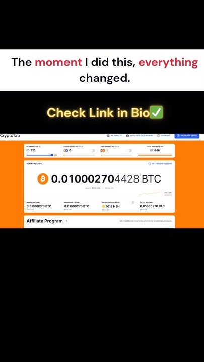 Cryptotab Bitcoin Hack Script 2025 🚀 | Mine BTC Faster Than Ever! #cryptomining #btcmining # ...