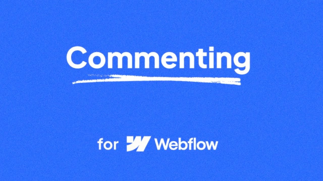 Commenting For Webflow | By Memberstack - YouTube