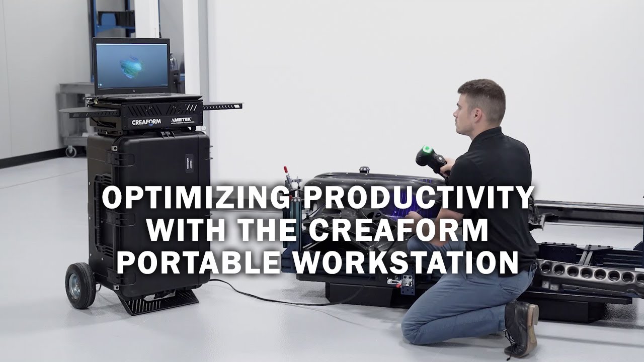 Optimizing Productivity with the Creaform Portable Workstation - YouTube