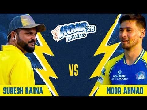 Can Chinna Thala Take On Noor Ahmad? 🦁 | One Special Face-Off 💛 | Roar Rewind