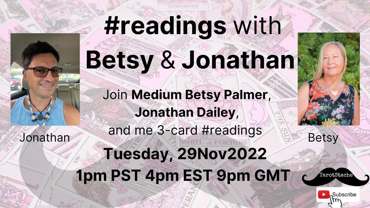 #readings with Medium Betsy Palmer and Jonathan Dailey - YouTube