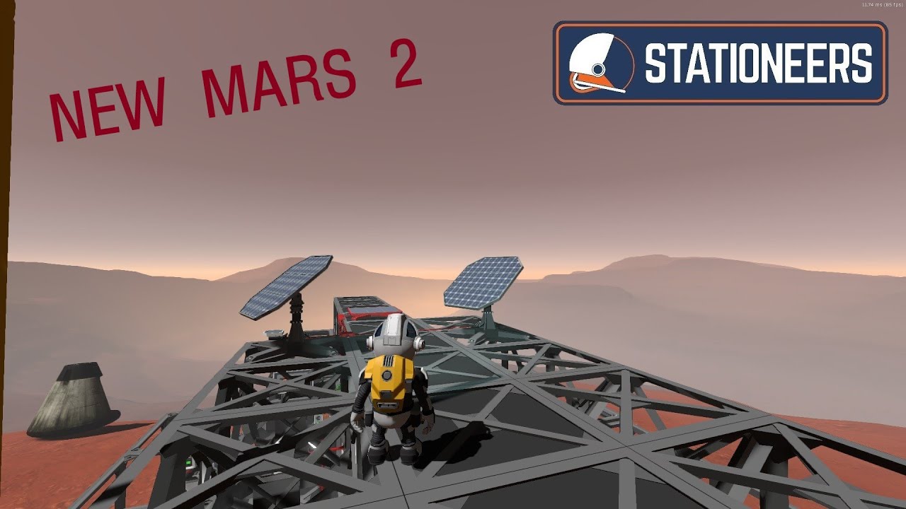 Stationeers - New Mars 2 - New tricks for solar tracking. - YouTube