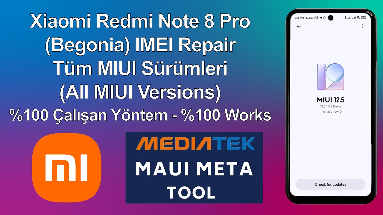 Redmi Note 8 Pro Begonia IMEI Tamiri - Sabitlenmiş Yoruma Bak %100 ...