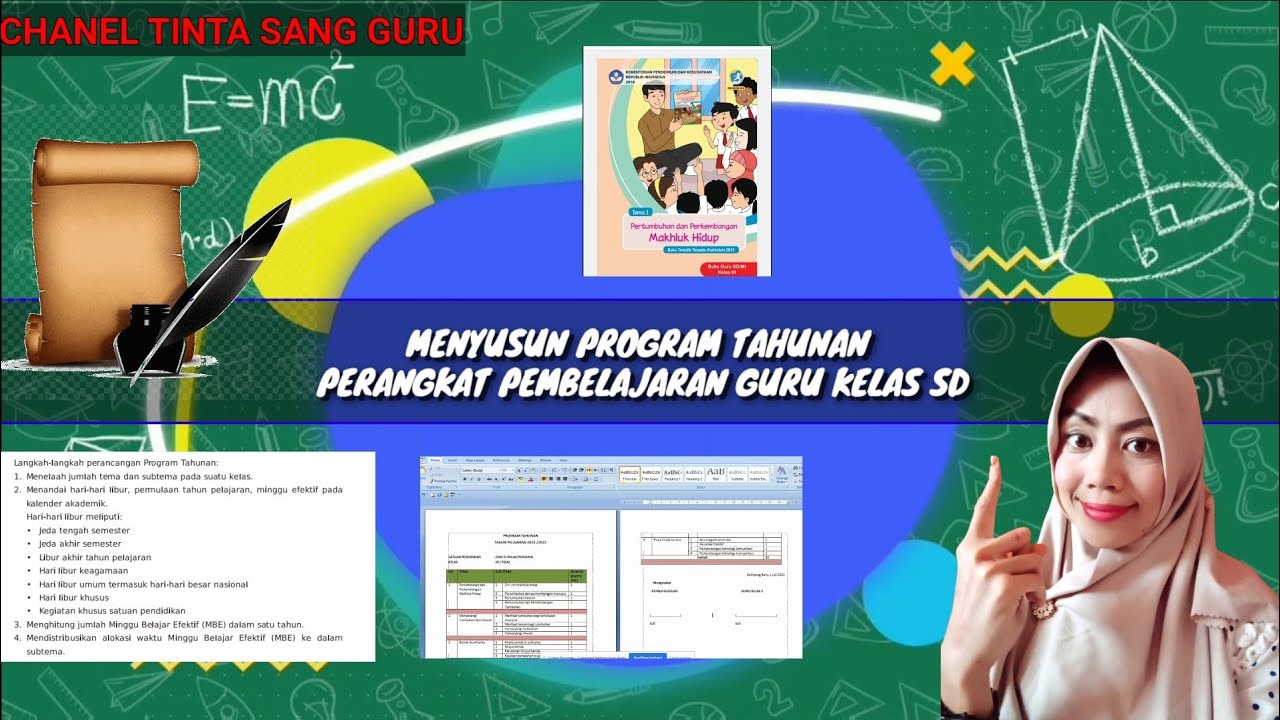 CARA MENYUSUN PROGRAM TAHUNAN GURU KELAS SD KURIKULUM 2013, DAN ...
