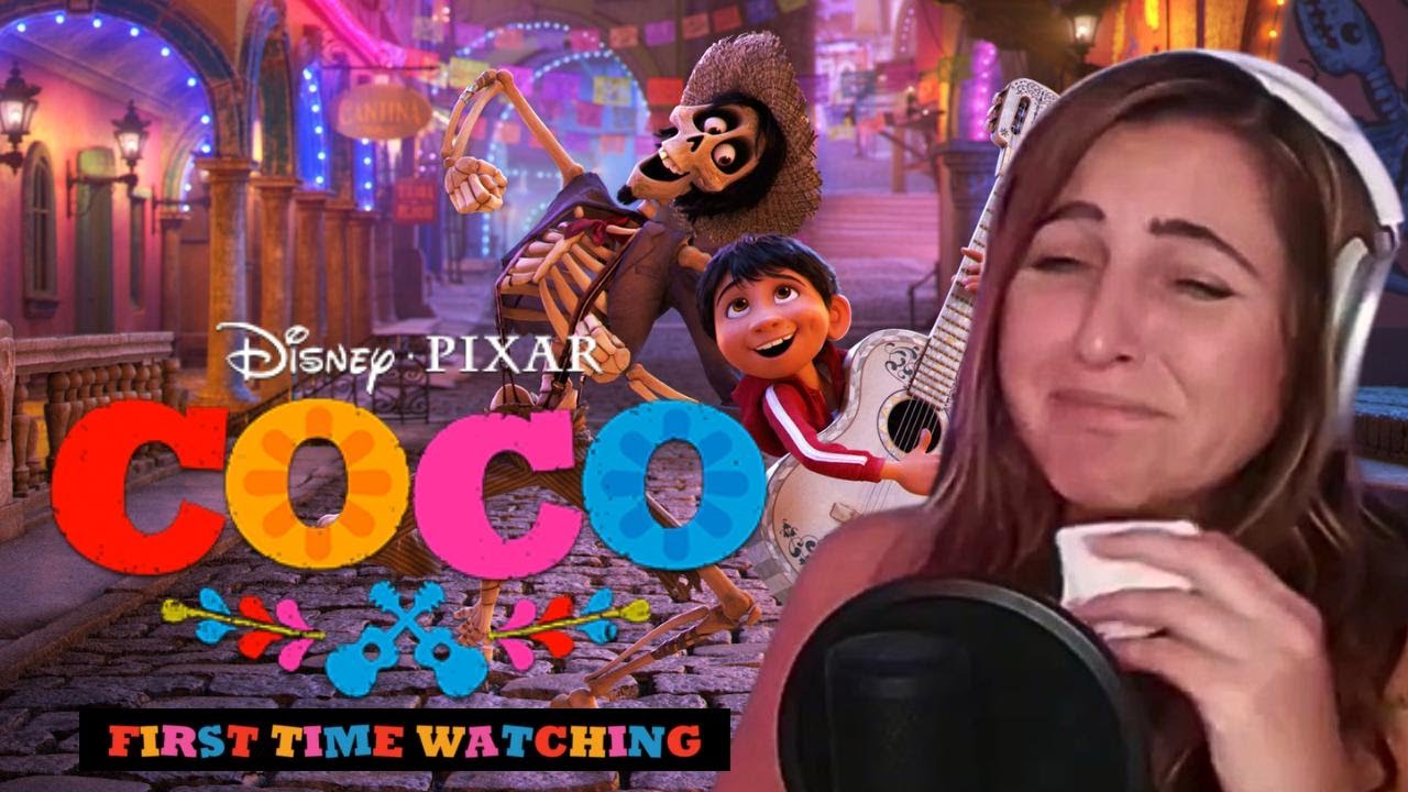 Pixar's COCO made me CRY SO HARD. | First time watching - YouTube