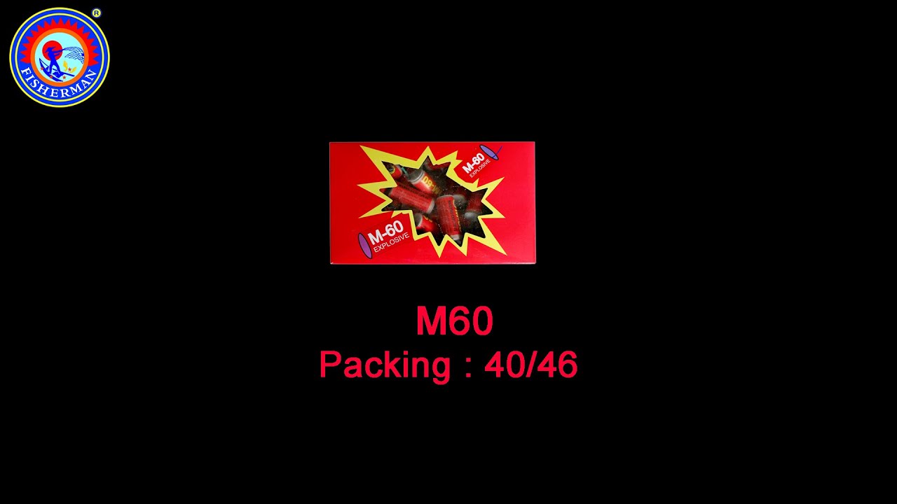 {Cracker} Super loud cracker M60 From Fisherman Fireworks - YouTube