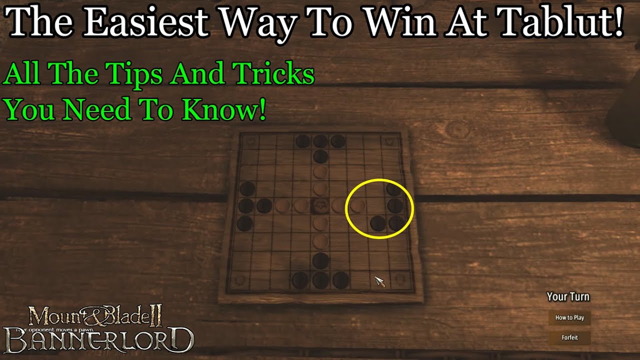 How to play Tablut and win for easy money. Mount and Blade 2 Bannerlord ...