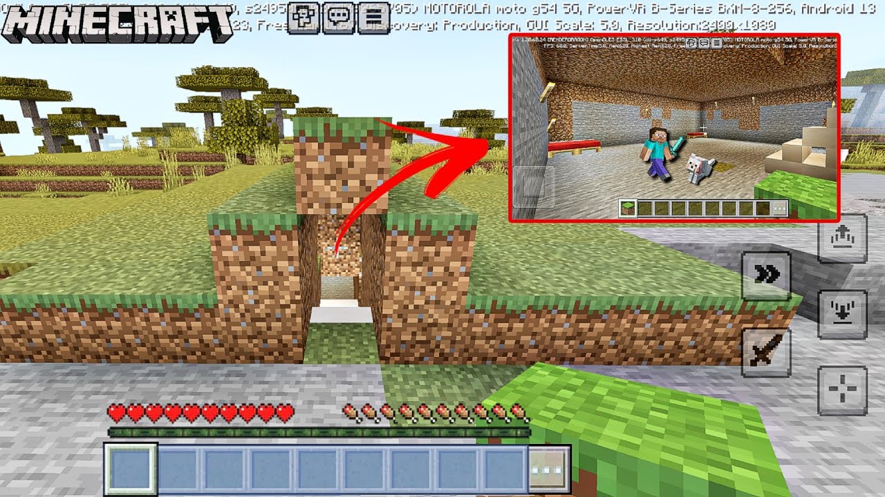 I MADE SECRET ROOM • MINECRAFT TUTORIAL GAMEPLAY 🔥 - YouTube
