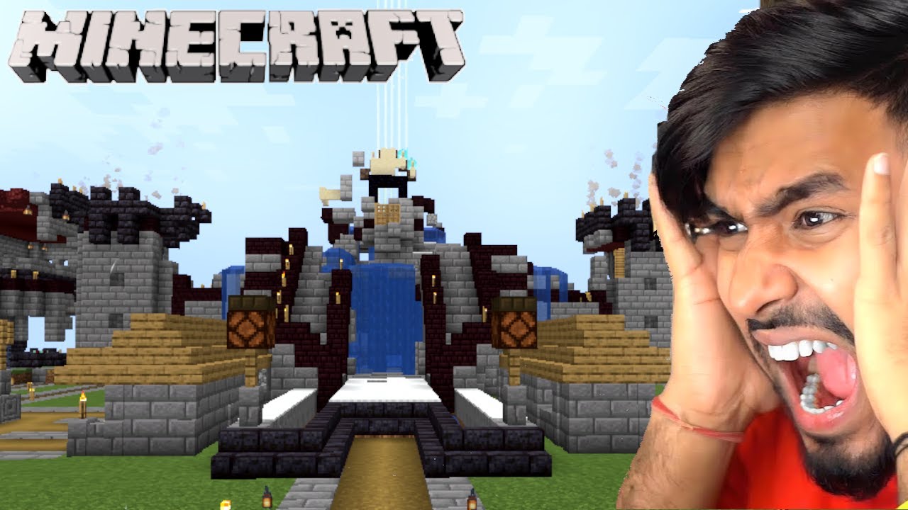 Destroying Techno Gamerz House In Minecraft - YouTube