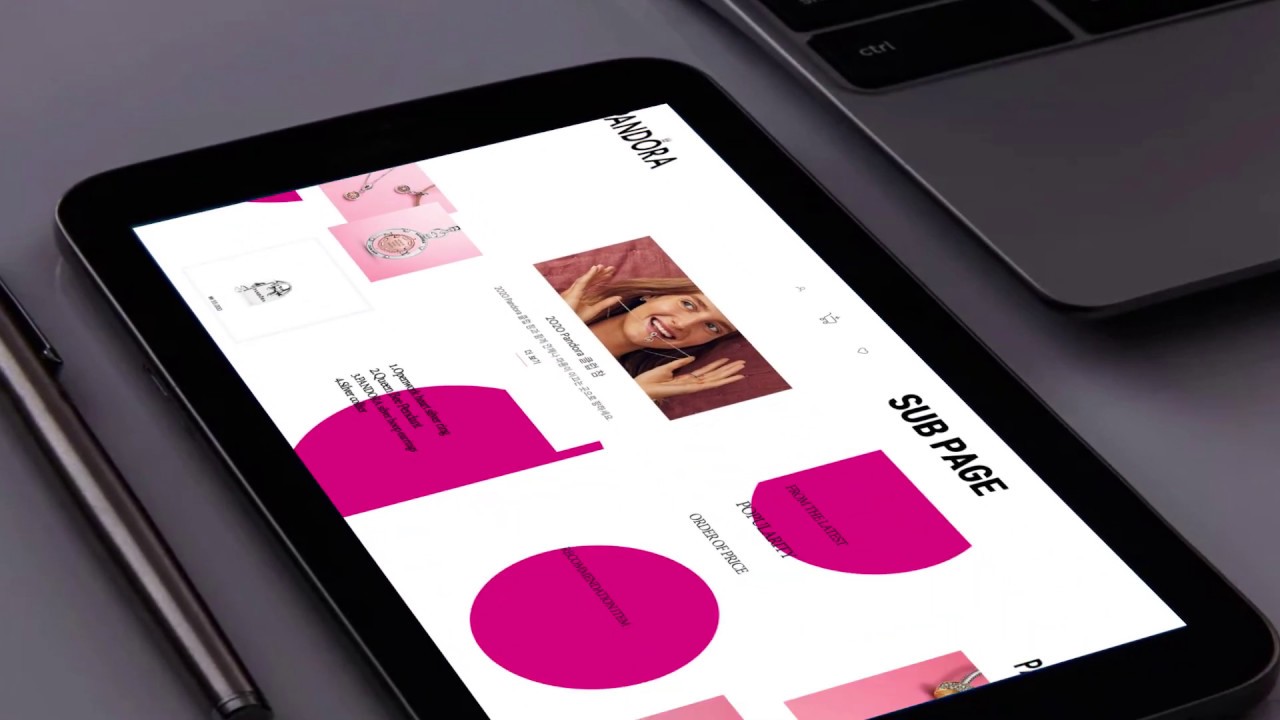 UX/UI DESIGN 'PANDORA' - YouTube
